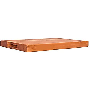 Cutting Boards 2-1/4" Thick, Wood Edge Grain Reversible Cutting Board, 20 Inches x 15 Inches x 1.5 Inches, Cutting Boards Wood Color Cherry, Cherry Wood