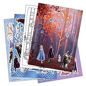 Disney Frozen 2 Sticker Pad with Play Scenes Including 1200 Stickers 46035 Bendon