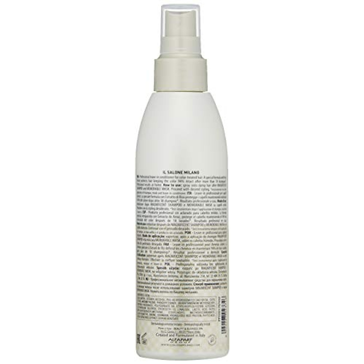 Il Salone Milano Professional Eternal Leave-in Conditioner Spray for Color Treated Hair - Protects and Prolongs Color - Premium Quality - 6.76 Fl. Oz. / 200ml