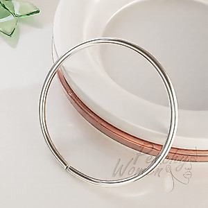 Thin and tiny silver nose ring hoop -24 gauge nose piercing hoop - 925 sterling silver hoop