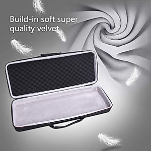 LTGEM Controller Case for Alesis V25-25-Key USB MIDI Keyboard Controller, Hard Storage Travel Protective Carrying Bag