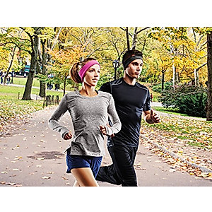 AcousticSheep RunPhones Classic Headphones (Swift Black, Medium)