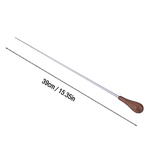 Music Conductor Baton, Wood Handle Orchestra Music Conducting Batons for Symphony Leader Choral Director