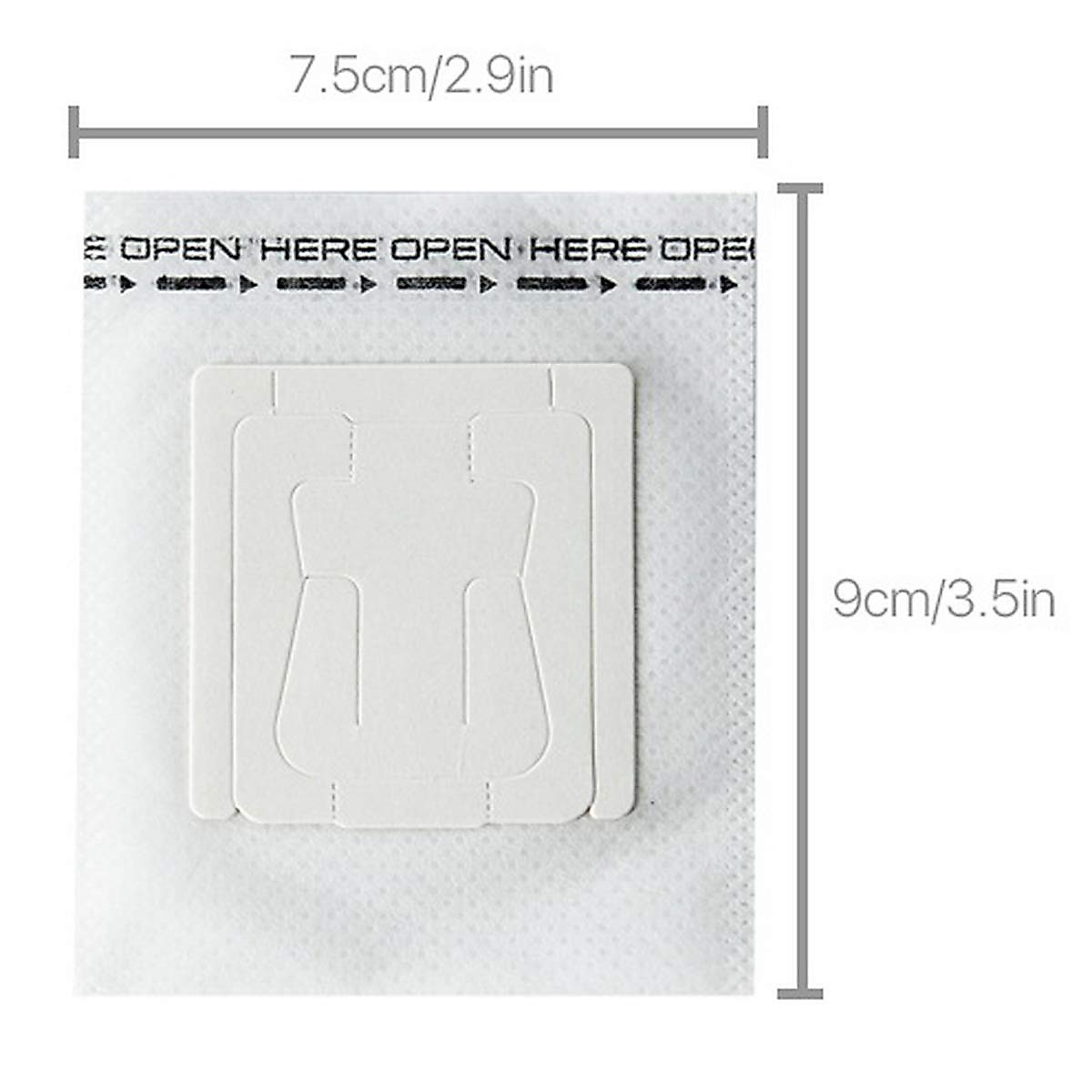 Ayevision 100Pcs Portable Coffee Filter Paper Bag Hanging Ear Drip Coffee Bag Single Serve Disposable Drip Coffee Filter Bag Perfect for Travel, Camping, Home, Office