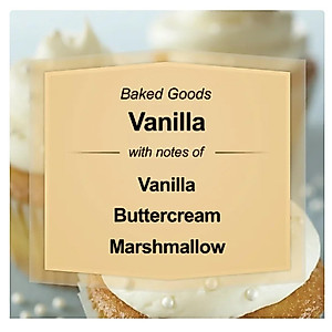 Mainstays Vanilla Scented Single-Wick Large Glass Jar Candle, 20 oz, Over 100-120 Hours of Burn Time