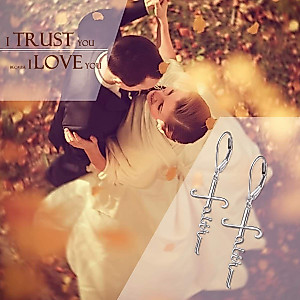 925 Sterling Silver Infinity Love of God Simple Dainty Religious Faith Cross Dangle Fishhook Earrings for Women Christian Easter Jewelry