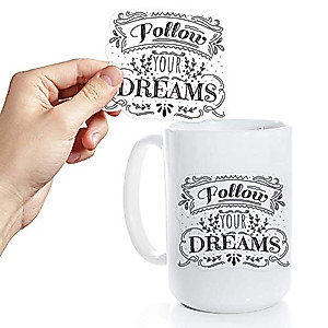 Wellington Specialty Craft Supplies, Waterslide Decal Paper for Inkjet Printer, A4 Size, 20 Water Slide Transfer Printing Sheets, Clear