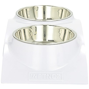 FATCAT Wetnoz 23892 Arc Diner for Pets, Small, Snow