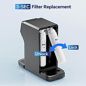 RT1-RO Filter, Replacement for T1 Countertop Reverse Osmosis Water Filter, 12-24 Month Lifetime