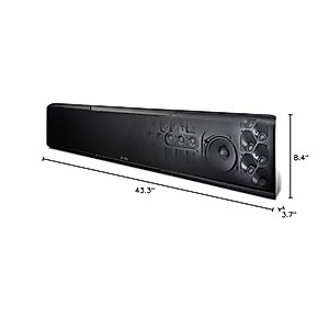 YAMAHA YSP-5600BL 7.1.2-Channel Dolby Atmos MusicCast Sound Bar