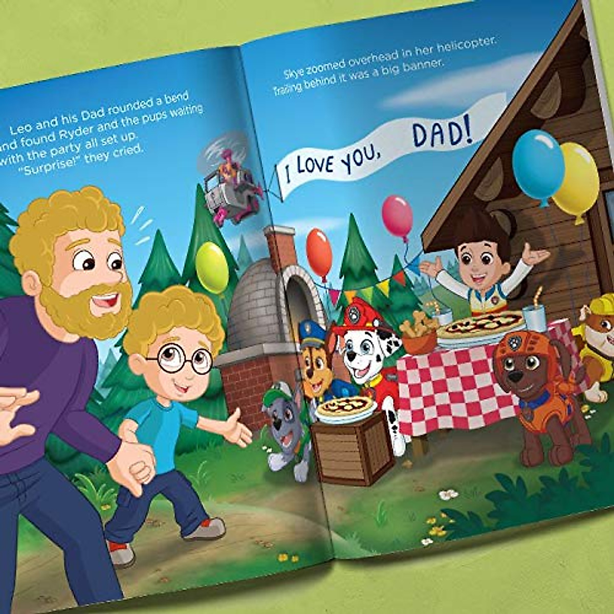 PAW Patrol Personalized Book: Adventures with Daddy (Large Hardback)