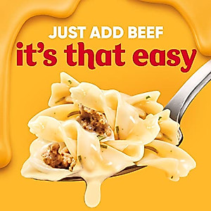 Velveeta Skillets Creamy Beef Stroganoff One Pan Dinner Kit with Cheese Sauce (Pasta & Seasonings, 11.6 oz Box)