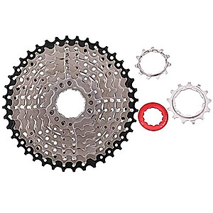 Kadimendium Road Bike Freewheel, Simple Installation High Tensile Professiona Road Bike Sprocket for Road Bike for 9 Speed Bike