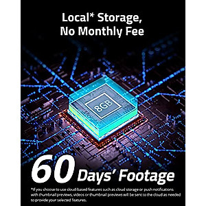 eufy security SoloCam L40, Spotlight Camera, Wireless Outdoor Security Camera, 2K, Battery Camera, Ultra-Bright, Color Night Vision, 2.4 GHz Wi-Fi only, No Monthly Fee