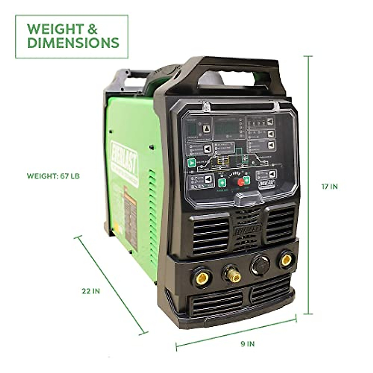 2022 Everlast PowerTIG 255EXT Digital AC / DC TIG Stick Pulse Inverter Welder 110v/220v Dual Voltage