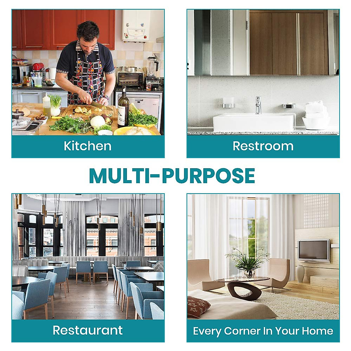 Spice Rack Organizer for Countertop 2 Tier Counter Shelf Standing Holder Storage for Kitchen Cabinet-Bronze