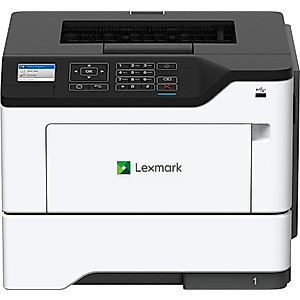 Lexmark B2650dw Monochrome Laser Printer, Duplex with Two Sided Printing, Wireless Network Capability (36SC471), Medium, White/Gray