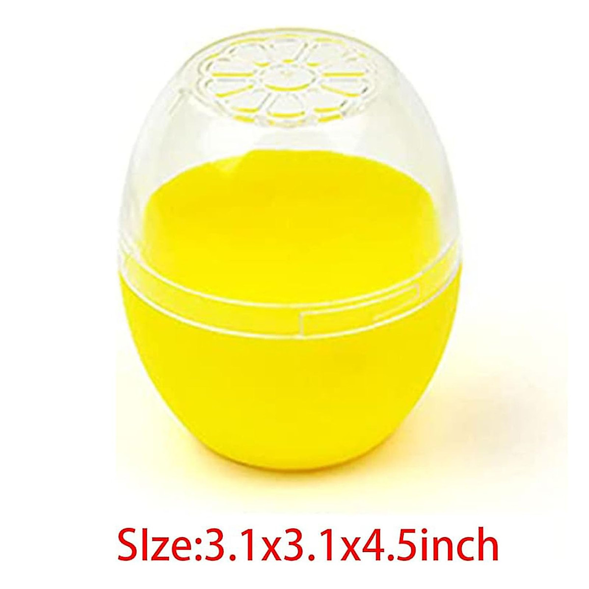 Tiydiygo 4PCS Transparent Fruit Vegetable Storage Containers for Refrigerators,Onion Garlic Lemon Tomatoes Shape Crisper Fresh Food Savers Storage Keeper for Fridge, Clear, TG146302334