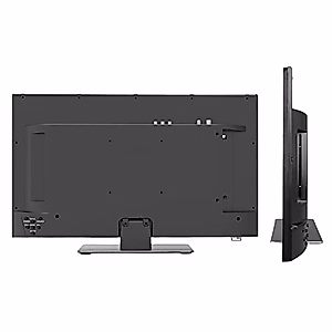 SYLVOX 24 Inch TV 12 Volt Smart TV FHD 1080P Digital Video Disc Player Built-in ARC CEC WiFi Wireless Connection Support, Suitable for RV Camper Kitchen Bedroom Boat(Limo Series),Black