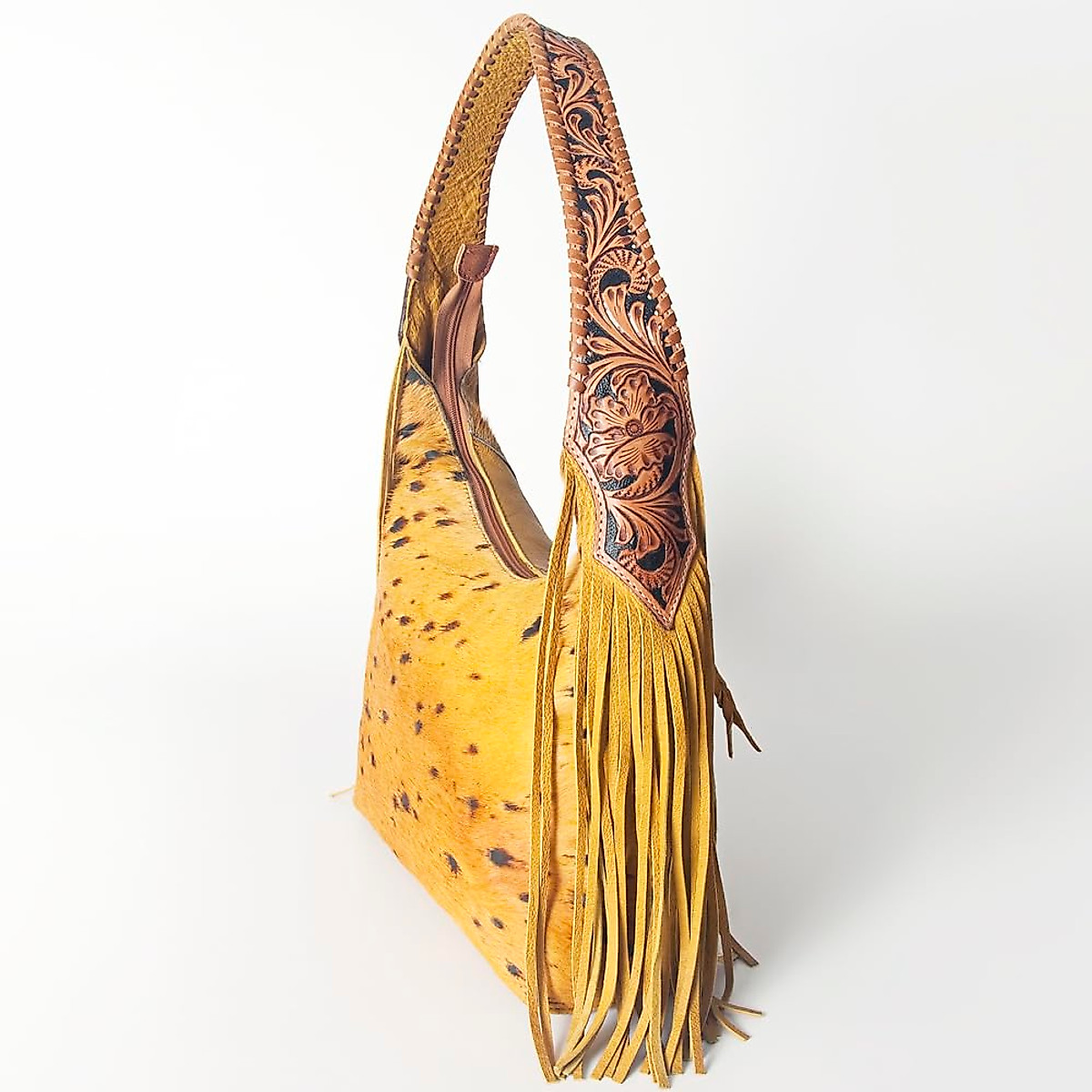 American Darling Hobo Hair-On Genuine Leather Western Women Bag | Handbag Purse | Leather Hobo Bag | Hobo Bags for Women | Hobo Purse | Hobo Wallet | Cute Hobo Bag