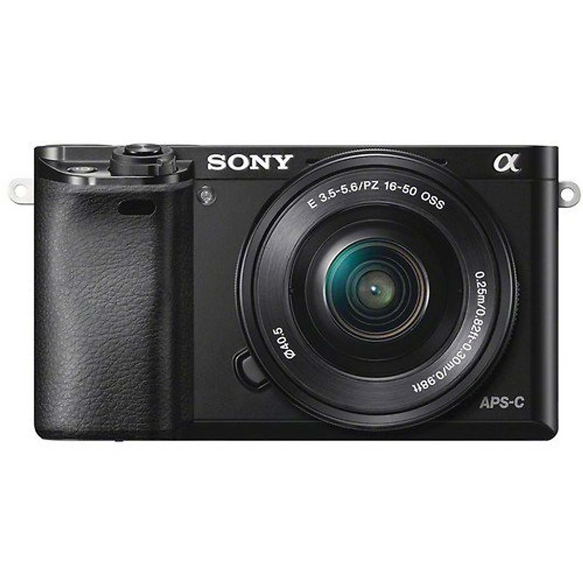 Sony Alpha a6000 Mirrorless Digital Camera with 16-50mm + 55-210mm Lenses with 64GB Memory Card -International Model