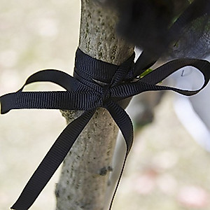 Agfabric Black Bird Netting Insect Barrier Garden Plant Cover, in-Shape Bag with Rope
