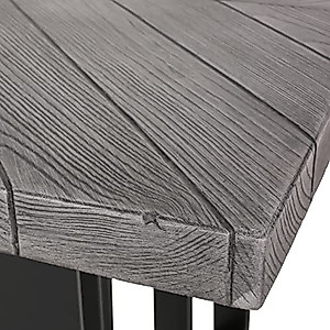 Christopher Knight Home Jett Fire Pit, Black + Dark Gray