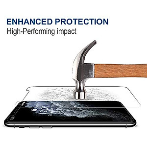 Arae Screen Protector for iPhone 11 Pro/iPhone Xs/iPhone X, HD Tempered Glass, Anti Scratch Work with Most Case, 5.8 inch, 3 Pack