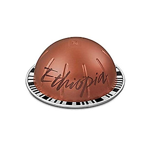 Nespresso VertuoLine (European Version) Master Origins Assortment of Coffee: Costa Rica, Ethiopia, Mexico, Colombia 40 Capsules Pods