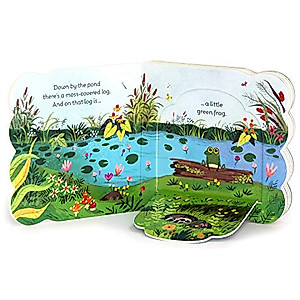 Little Green Frog Chunky Lift-a-Flap Board Book (Babies Love)