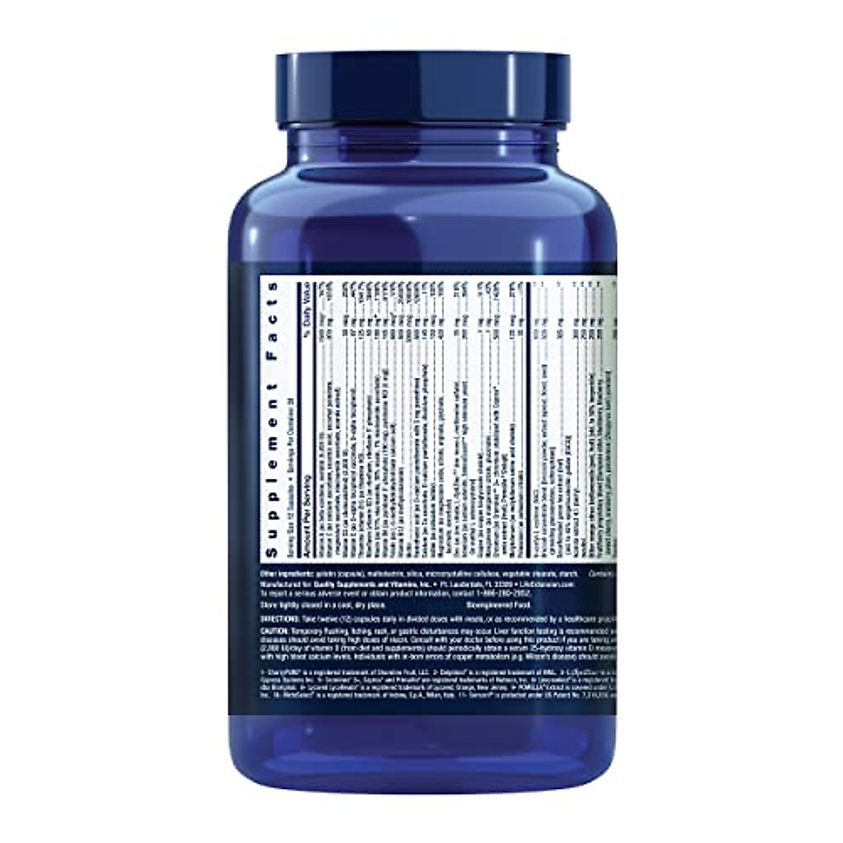 Life Extension Mix™ Capsules – High-Potency Vitamin, Mineral, Fruit & Vegetable Supplement - Complete Daily Veggies Blend For Whole Body Health Support & Longevity - Gluten Free - 360 Capsules