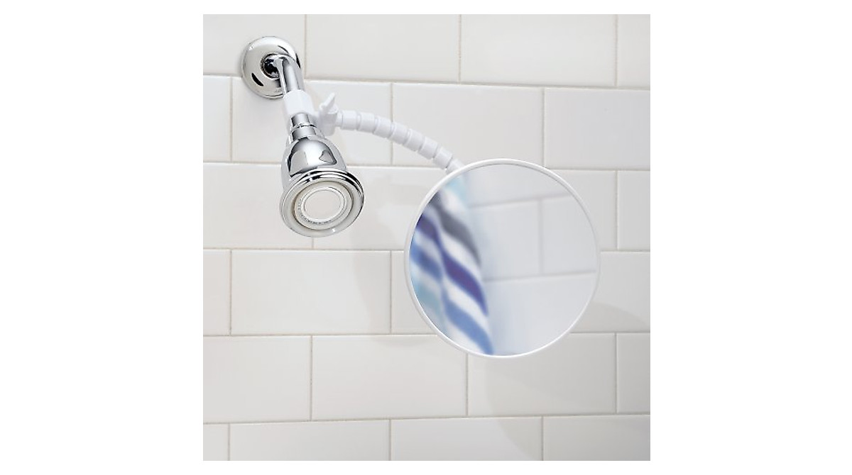 iDesign Fog-Free Shower Mirror - Flexible & Durable