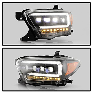 Spyder Apex - Projector Headlight (PRO-YD-TT16HALAP-BK)