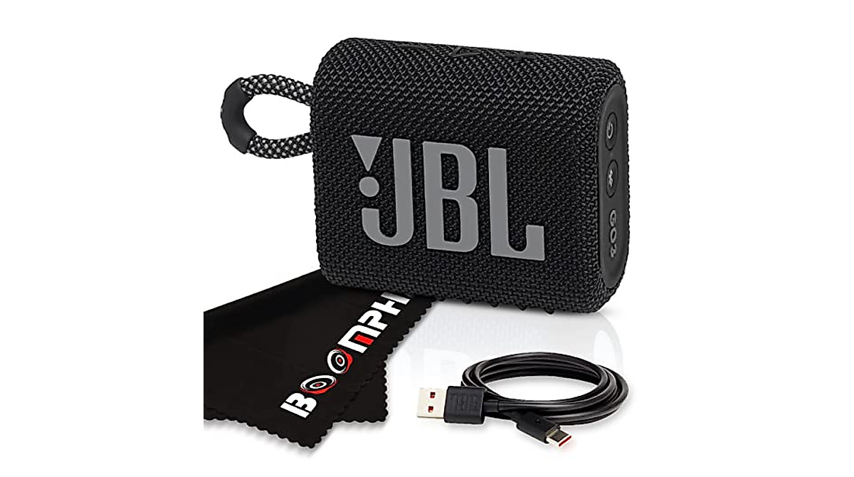 JBL Go 3 Portable Bluetooth Speaker | Waterproof & Durable