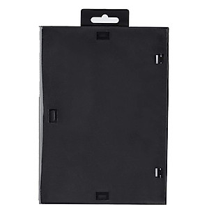 5PCS For Sega Game Cartridge Empty Shell Box Case Replacement (Black)