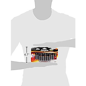 Energizer AA Batteries, Max Alkaline Batteries, 16 Count