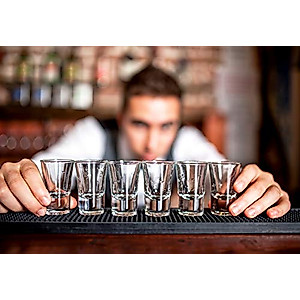 Lillian Rose Set of 6 Shot Glasses, 6 Count (Pack of 1), Clear