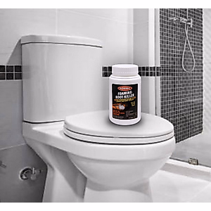 Roebic FRK-1LB Foaming Root Killer, Clears Pipes and Stops New Growth, Safe for All Plumbing, 1 Pound White