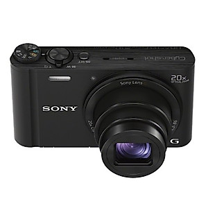Sony DSC-WX300/B 18.2 MP Digital Camera with 20x Optical Image Stabilized Zoom and 3-Inch LCD (Black)
