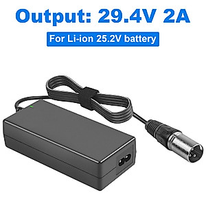 Fancy Buying 24V 2A Scooter Battery Charger for Golden Buzzaround Lite, Jazzy Power Chair,Pride Hoveround Mobility,Schwinn S300 S350 S400 S500 S650,Ezip 400 500 650 750 900 Mountain Trailz,Shoprider