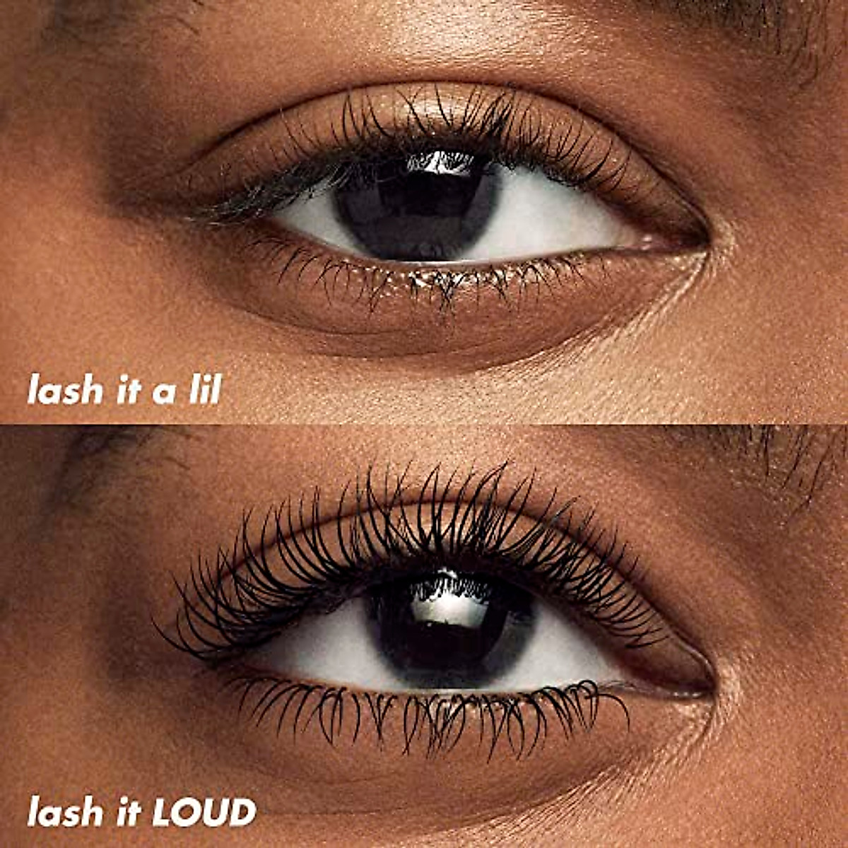 e.l.f. Lash It Loud Waterproof Mascara, Volumizing Formula For Mega Lashes, Creates Fuller & Bolder Eyelashes, Vegan & Cruelty-Free, Black