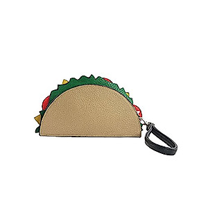 WonderMolly Sleepyville Critters Yummy Taco Foodie Wristlet Purse