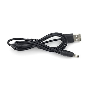 Replacement Charging Cable and Toothbrush Heads for Fairywill FW507/FW508/FW917/FW909/FW949/FW958/FW507B/FW908/FW610/FW659/FW719/FW910//KIPOZI/Dnsly/Sboly Sonic Electric Toothbrush