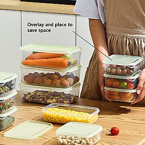 SCWBOEII 2 Pack-Cheese slicer Storage Containers with lids Airtight Plastic Butter Block Cheese slicer Holder for Fridge
