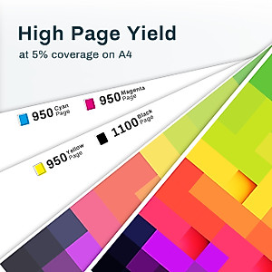 OINKWERE Remanufactured 702XL Ink Cartridge Replacement for Epson 702XL T702XL 702 T702 to use with Workforce Pro WF-3720 WF3720 WF-3733 WF3733 WF3730 Printer(Black Cyan Magenta Yellow,4 Pack)