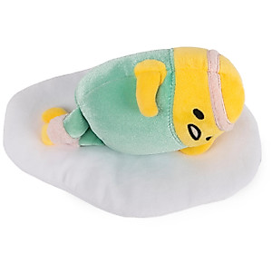 GUND Sanrio Gudetama The Lazy Egg Stuffed Animal, Eggercise Gudetama Kawaii Plushie, Plush Toy for Ages 8 and Up, 5”