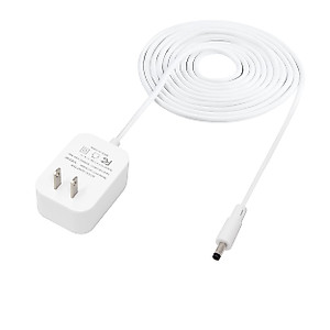 15W Extra Long Power Adapter Compatible with Amazon Echo Dot (3rd, 4th & 5th Generation), Amazon Echo Pop, Amazon Echo Pop Kids (17-Foot)