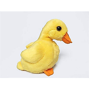 TAMMYFLYFLY Yellow Chick Stuffed Animal Chicken White 5 inches, 12cm, Plush Toy, Duck Soft Toy (1Yellow Duck)