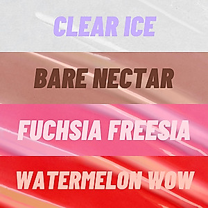 POP Beauty Plump Pout Bare Nectar | Plumping Lip Oil, Hydrating Lip Gloss, Long Lasting Nourishing Lip Glow Oil Non-sticky