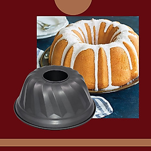 Grupo Gadmi Non-stick donut pan 10 inches diameter x 4 inches bottom Non-Stick Cake Pans Fluted Cake Pans for baking jelly pan pancake pan pancake baking pan box loaf pan loaf pans mold